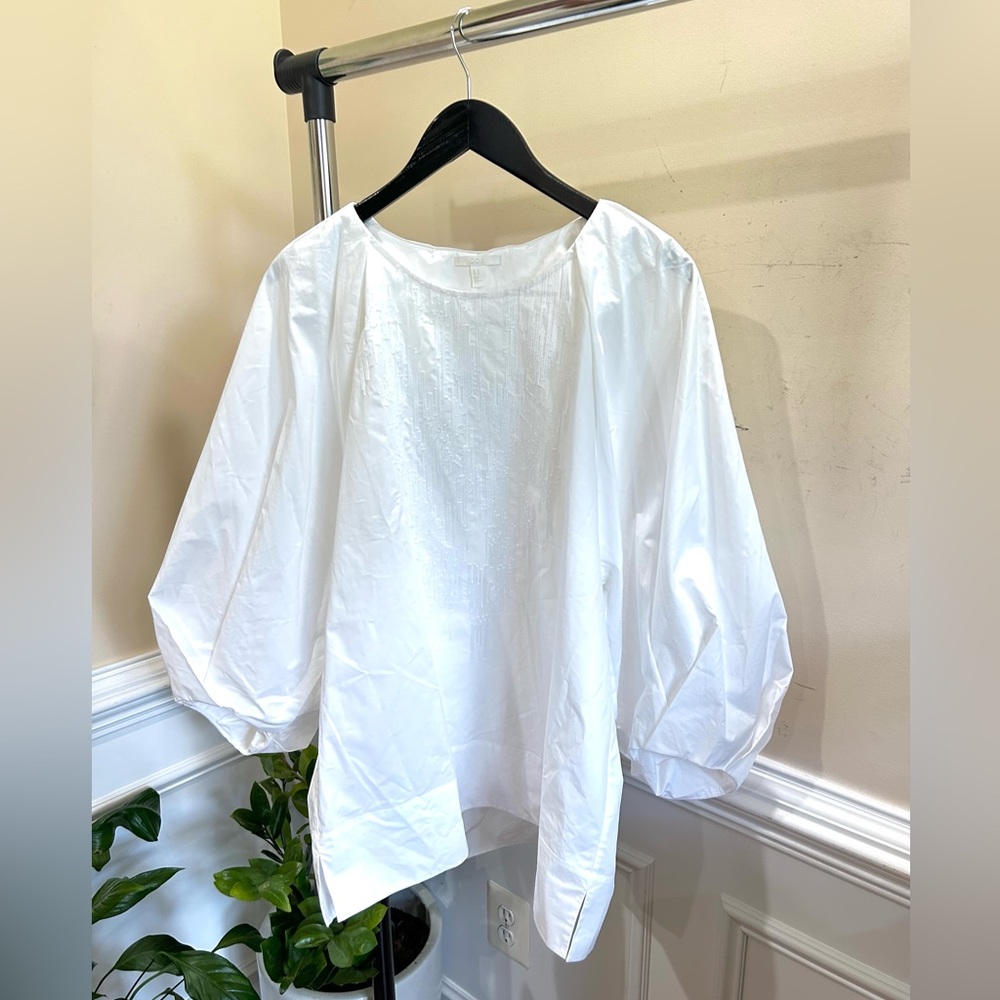 Cos Puff Sleeve Top - Gem